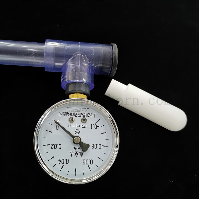 Soil tensiometer porous alumina ceramic probe pipe with vacuum gauge ...