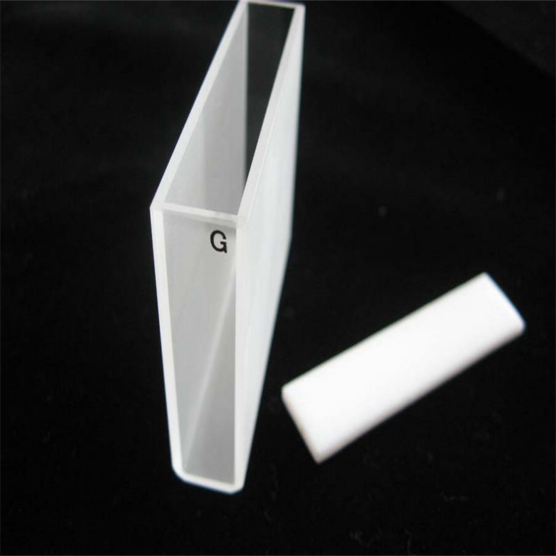 Laboratory Quartz Cuvette Optical Cell with Lid Lovibond Large Volume ...